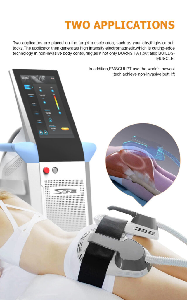 New HI-EMT Fat Decomposition and Muscle Enlargement Beauty Device